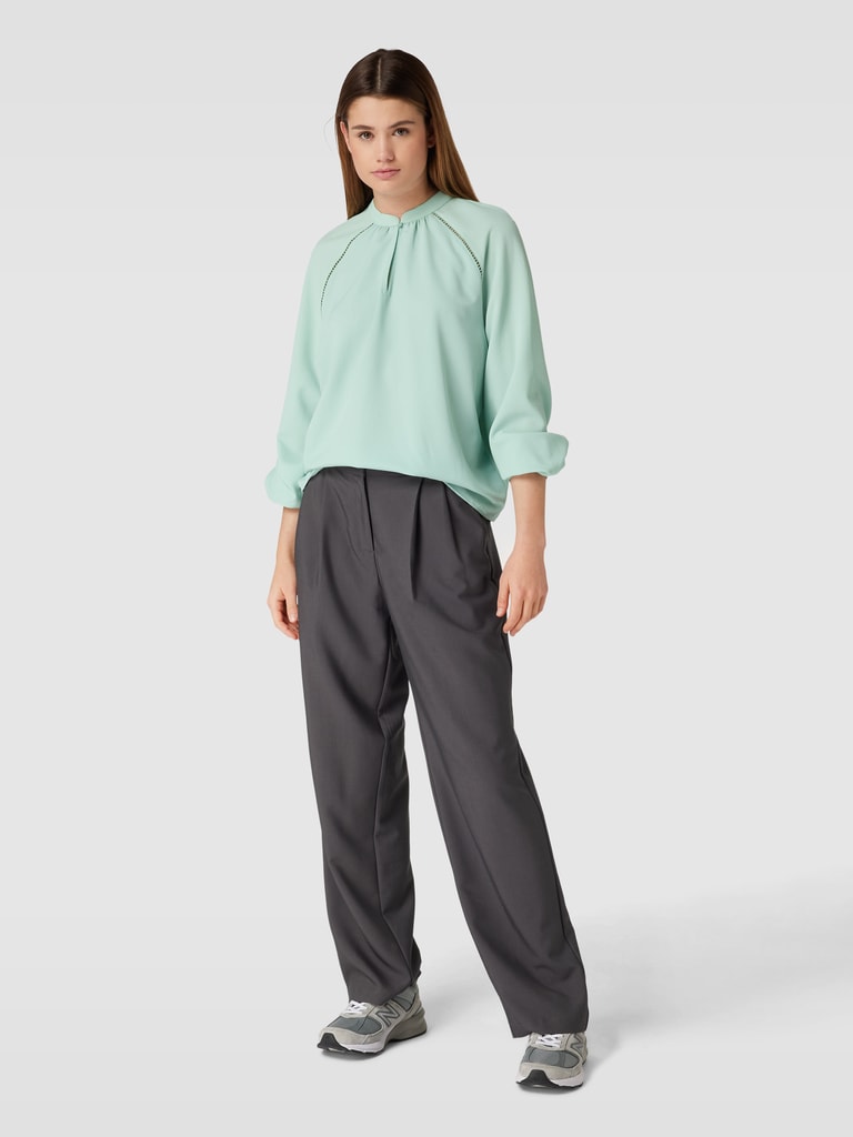 QS Blusenshirt mit Schlüsselloch-Ausschnitt (mint) online kaufen