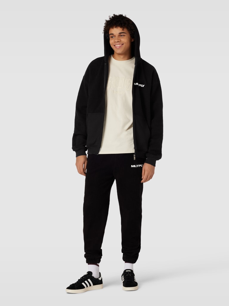 Multiply Apparel Sweatjacke mit Kapuze (black) online kaufen