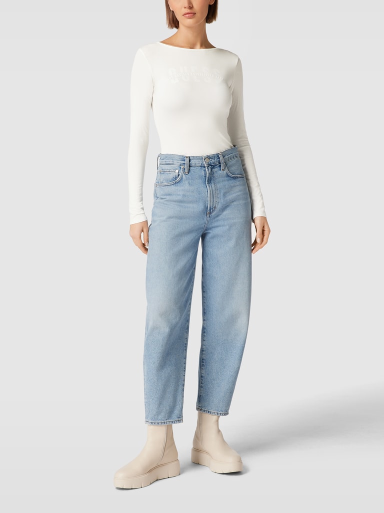 Guess Body mit Label-Print (offwhite) online kaufen