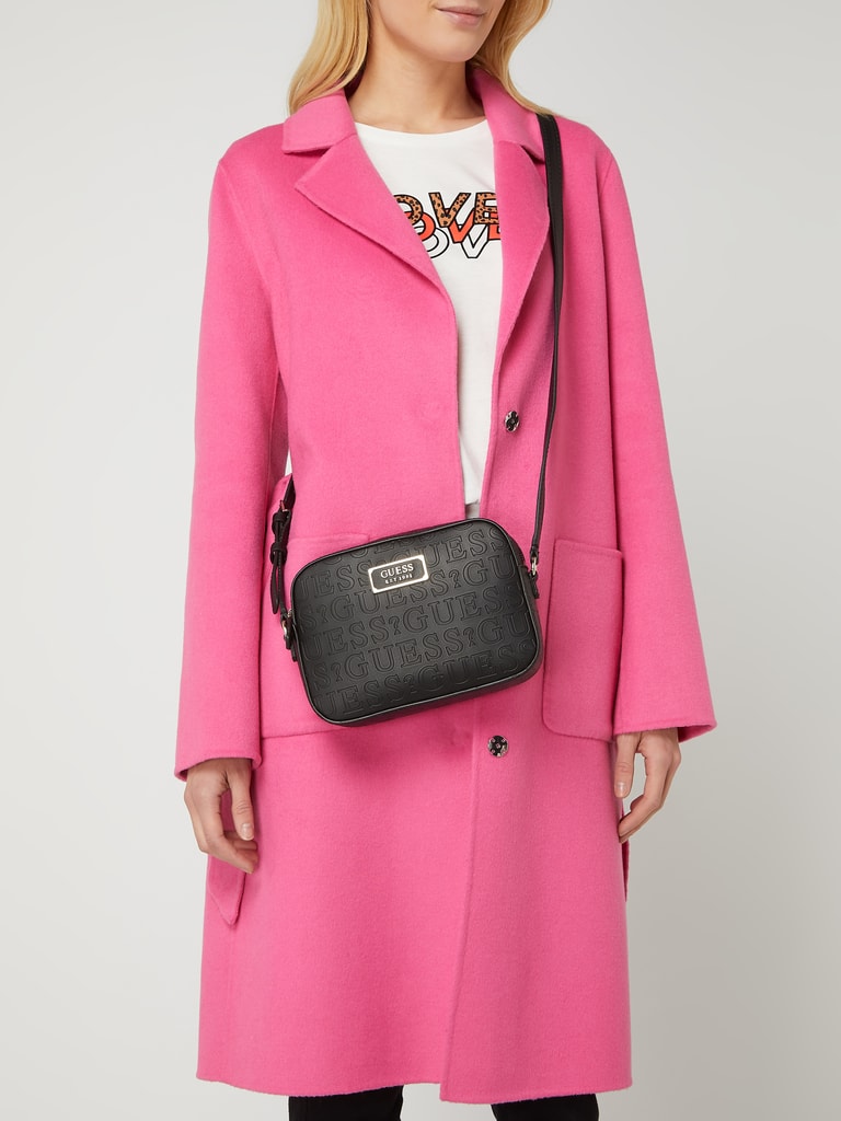 Guess Crossbody Bag mit Logo-Muster (black) online kaufen
