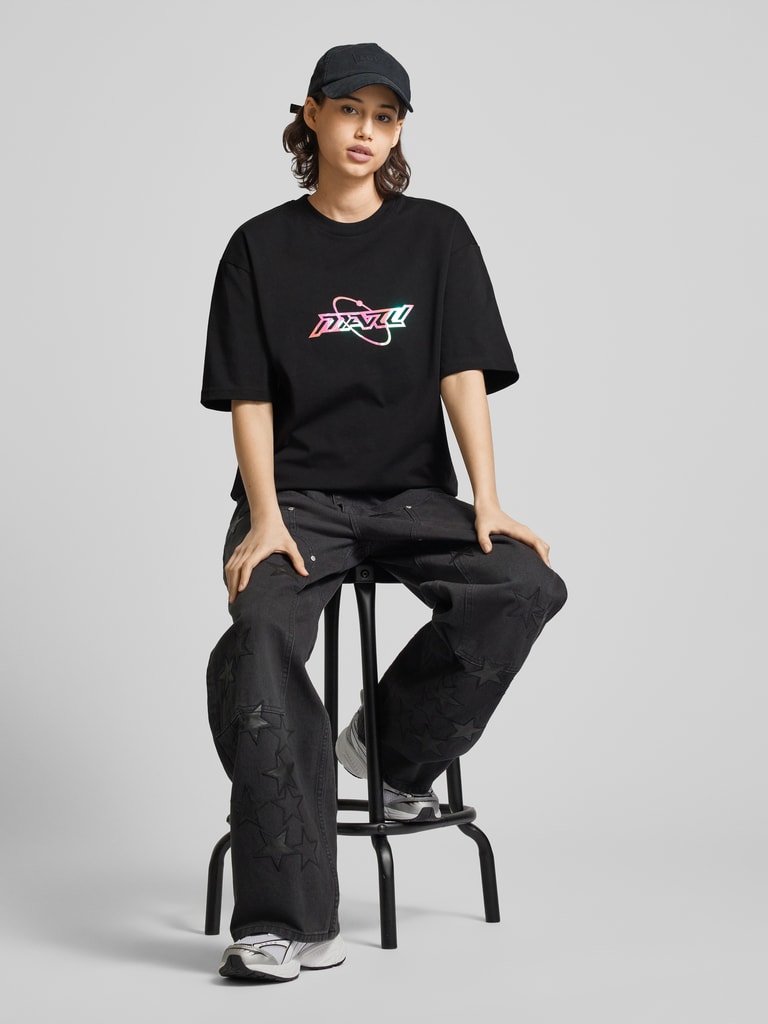 REVIEW X MATW T-Shirt mit Label-Print - MATW X Review (black) online kaufen