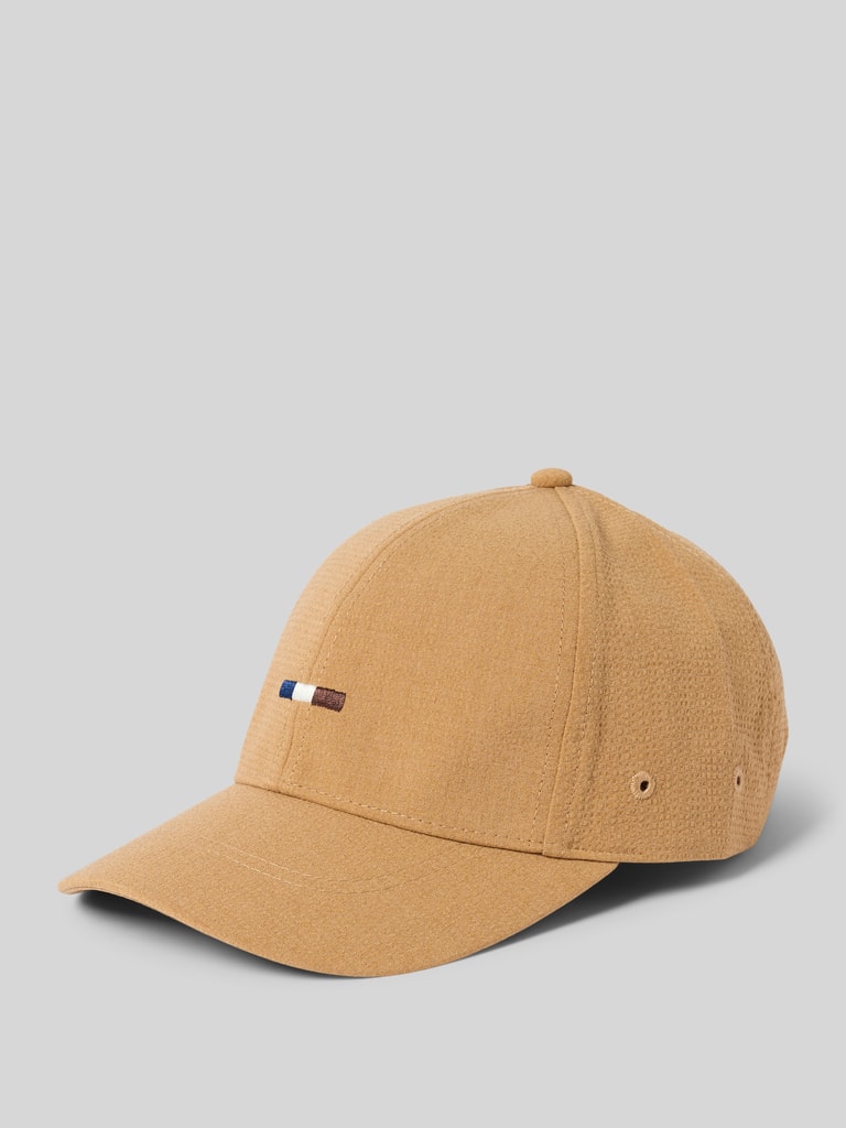 bugatti Basecap mit Label-Stitching und Viskose-Anteil (camel) online ...