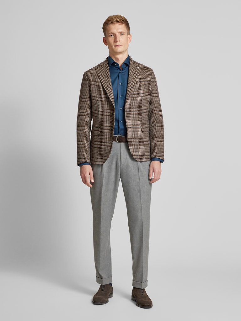 Kup online ETERNA Koszula biznesowa o kroju Modern Fit z kołnierzykiem ...