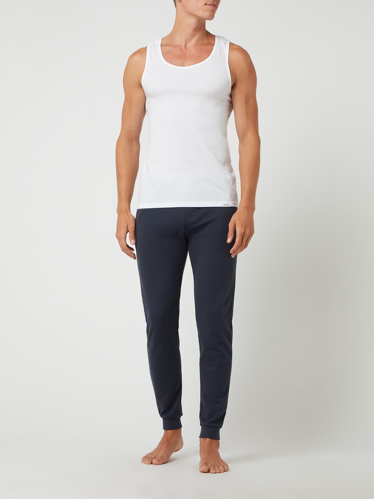 Pepe Jeans Lounge-Hose aus Baumwolle Modell 'Tate' (marine) online kaufen