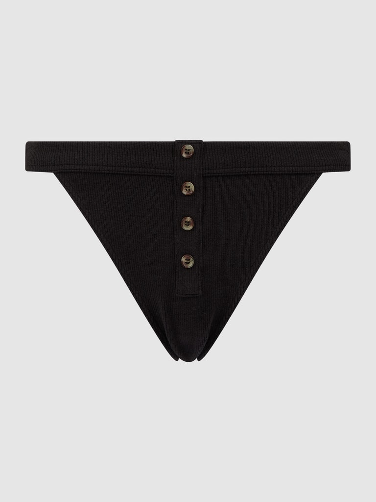 Kup online Guess Stringi z prążkowaną fakturą (czarny)