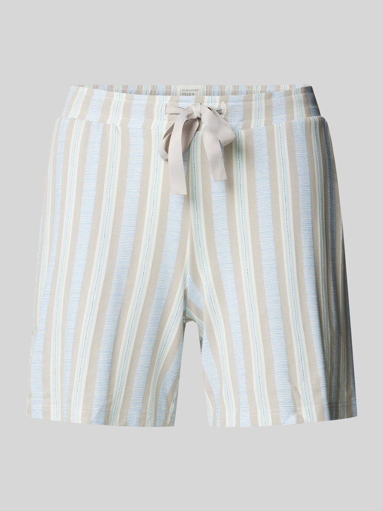 SCHIESSER Relaxed Fit Pyjama-Shorts mit Tunnelzug Modell 'Mix+Relax ...
