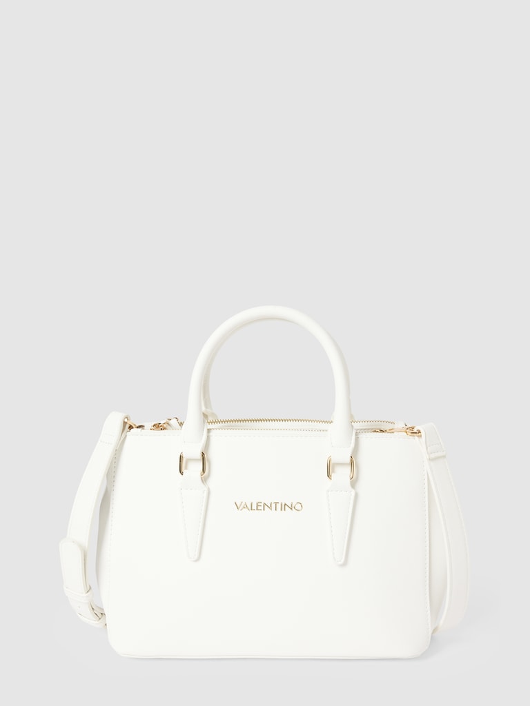 VALENTINO BAGS Schoudertas met labeldetail, model 'ZERO' in wit online ...