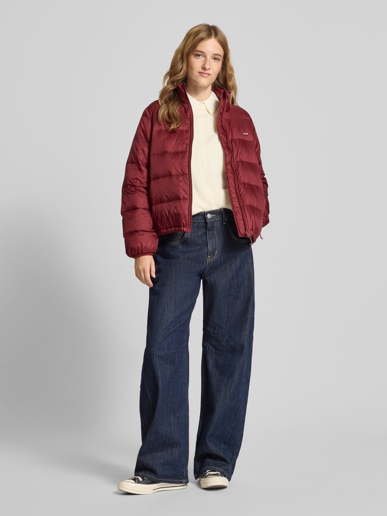 Levi's® Regular fit donsjack met labeldetail, model 'POLLY' in ...