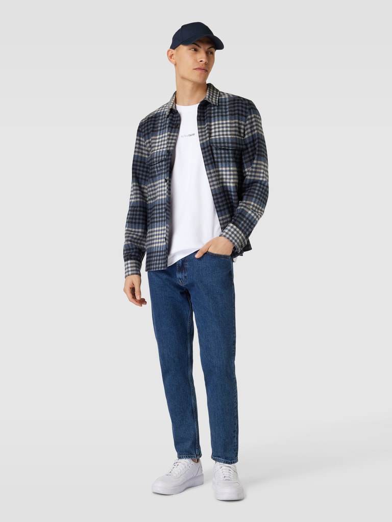 AlphaTauri T-Shirt mit Label-Print Modell 'JANSO' (weiss) online kaufen