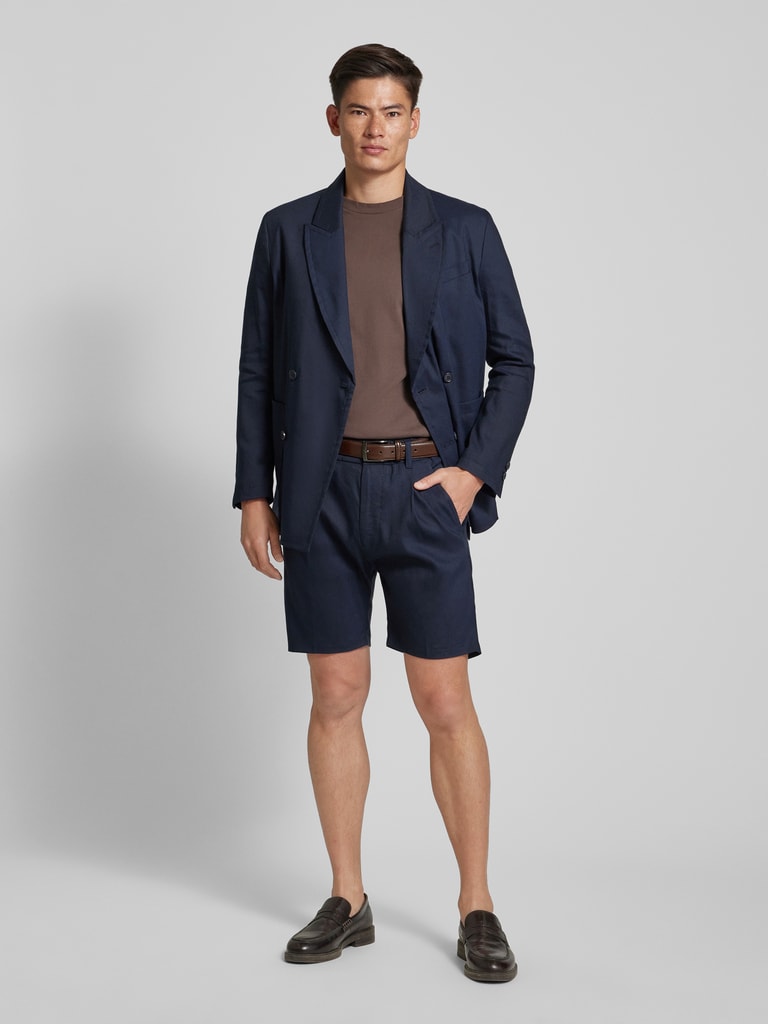 Drykorn Bermudas mit Knopf- und Reißverschluss Modell 'RHASY' (marine) online kaufen