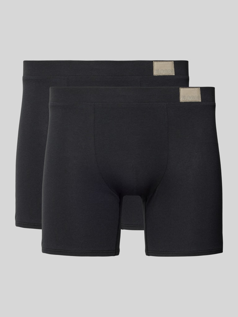 Sloggi Trunks mit Teilungsnähten im 2er-Pack (black) online kaufen