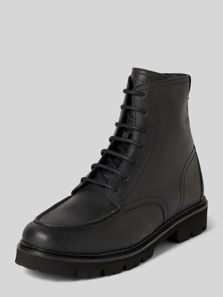 JOOP! SHOES Lederboots mit Label-Details Modell 'loreto hektor' (black ...