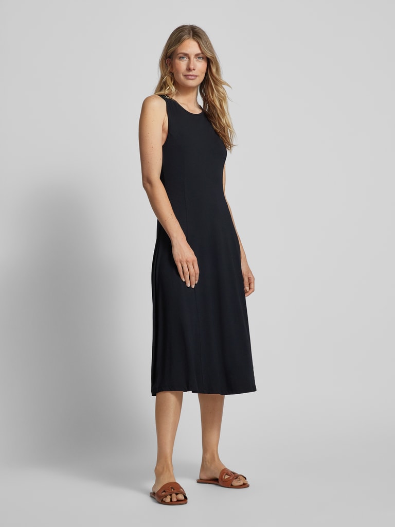 Marc O'Polo Midikleid mit Rundhalsausschnitt (black) online kaufen