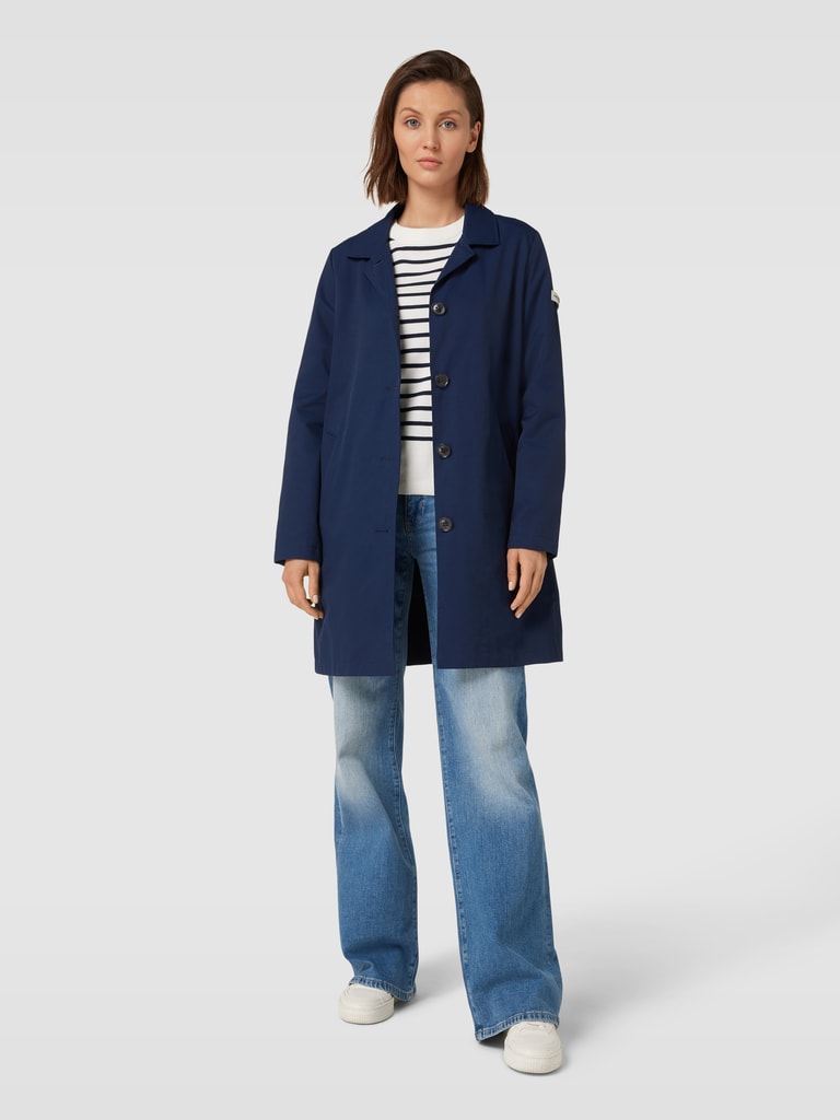 Frieda & Freddies Lange jas in effen design, model 'Scarlet Neo' in ...