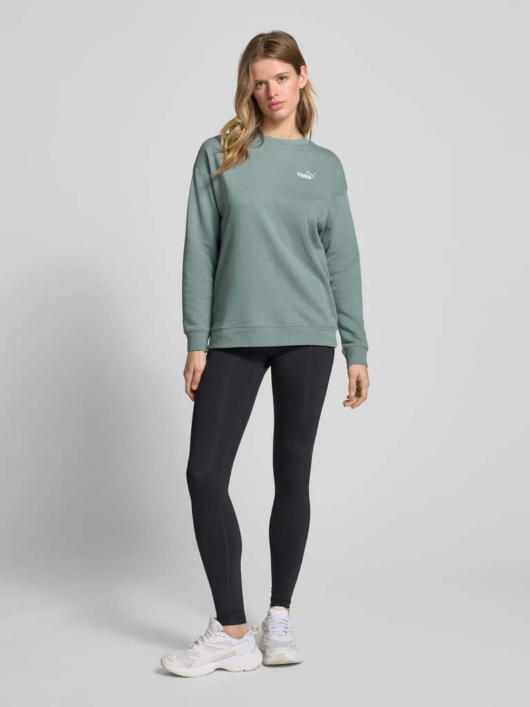PUMA PERFORMANCE Sweatshirt mit Label-Stitching (schilf) online kaufen