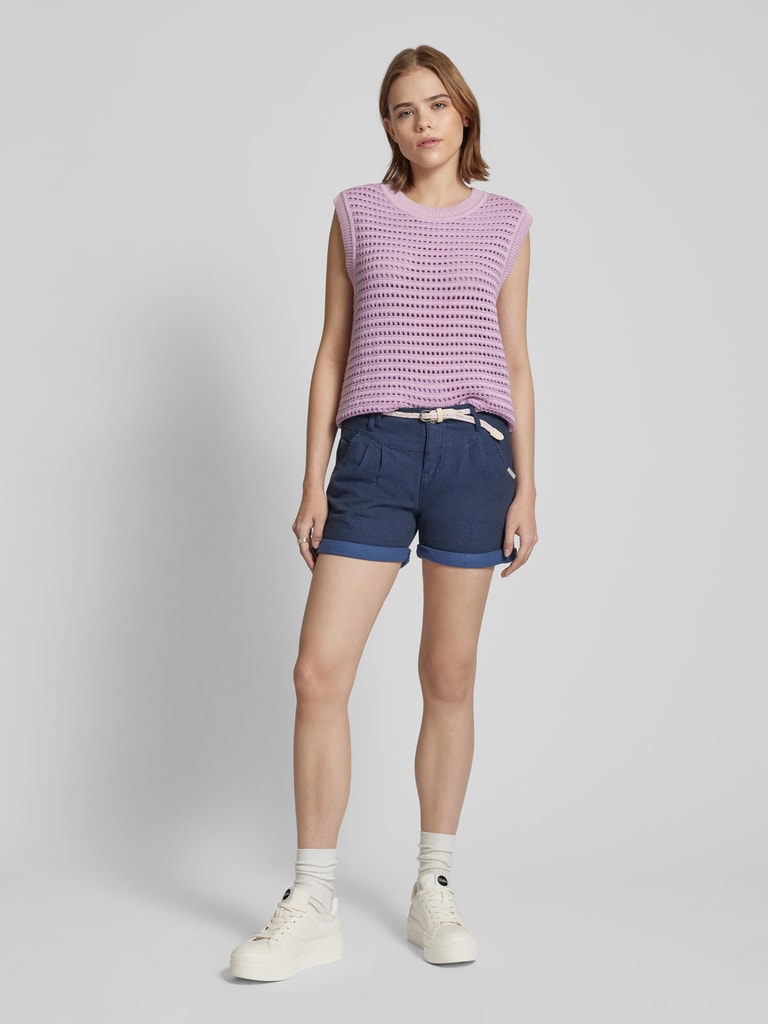 Ragwear Regular Fit Jeansshorts mit Gürtel Modell 'Heeven' (marine ...