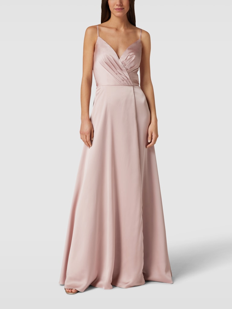 Luxuar Abendkleid mit Herzausschnitt (flieder) online kaufen