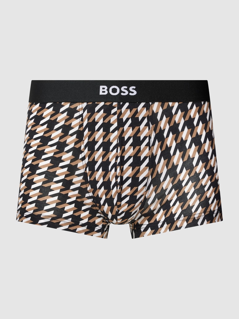 BOSS Trunks mit Allover-Muster (beige) online kaufen