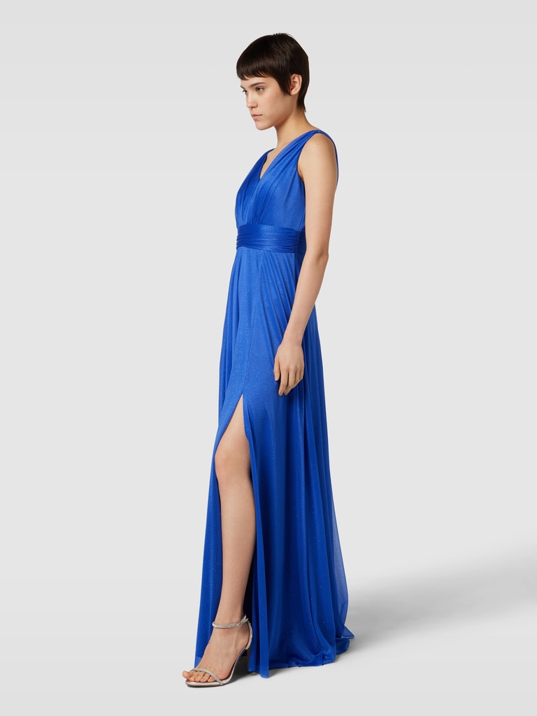 TROYDEN COLLECTION Abendkleid mit Taillenband (royal) online kaufen