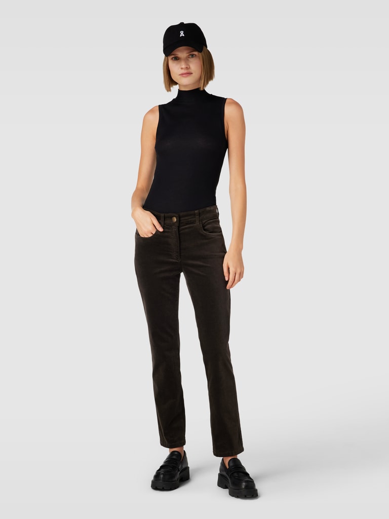 Kup online Zerres Spodnie sztruksowe z 5 kieszeniami model ‘CORA ...