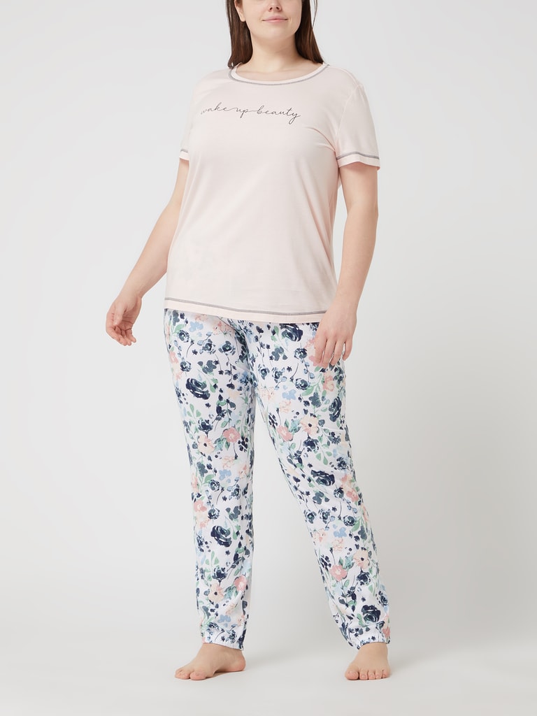 LASCANA T-Shirt mit Message (rosa) online kaufen