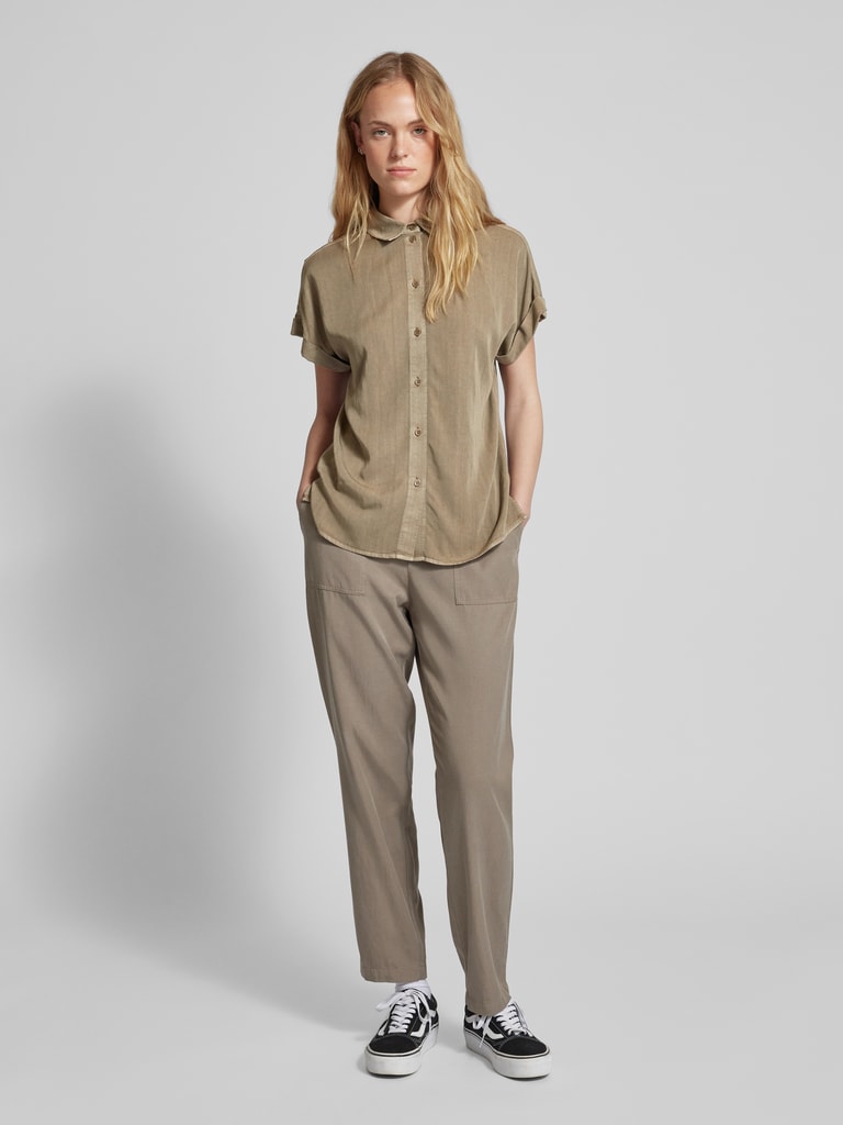 Jake*s Casual Bluse mit Kappärmeln (schlamm) online kaufen