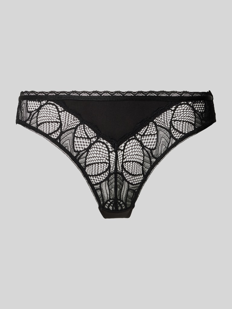 LASCANA String met kant, model 'Alicia' in zwart online kopen | P&C