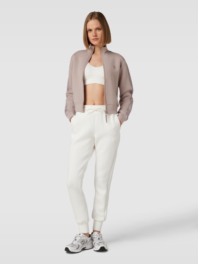 Guess Activewear Sweatjacke mit Label-Applikation Modell 'NEW ALLIE ...