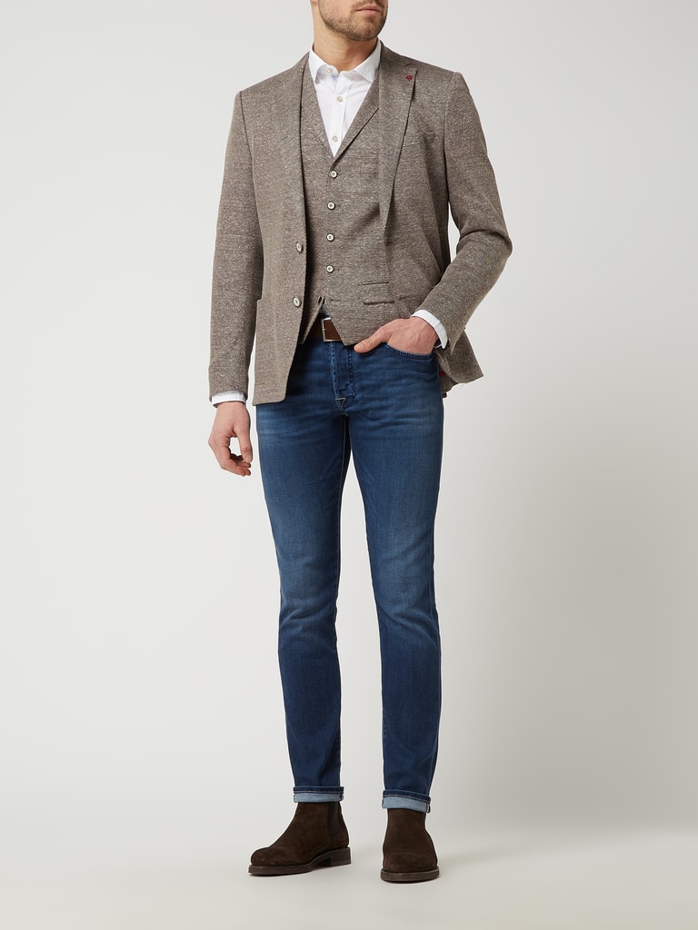 Roy Robson Weste aus Leinenmischung (sand) online kaufen