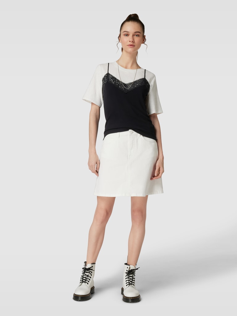 Only Top mit Spitze Modell 'TILDE' (black) online kaufen