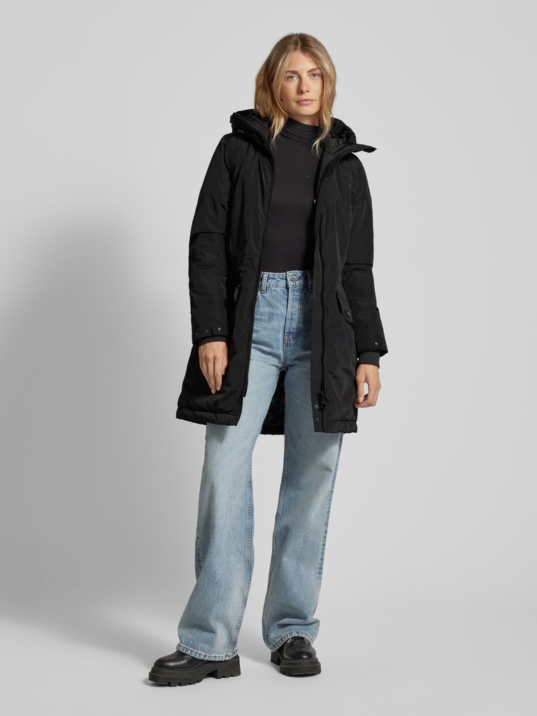 Wellensteyn Shaped fit functioneel jack met tweewegsritssluiting, model 'CUCILLA' in zwart ...