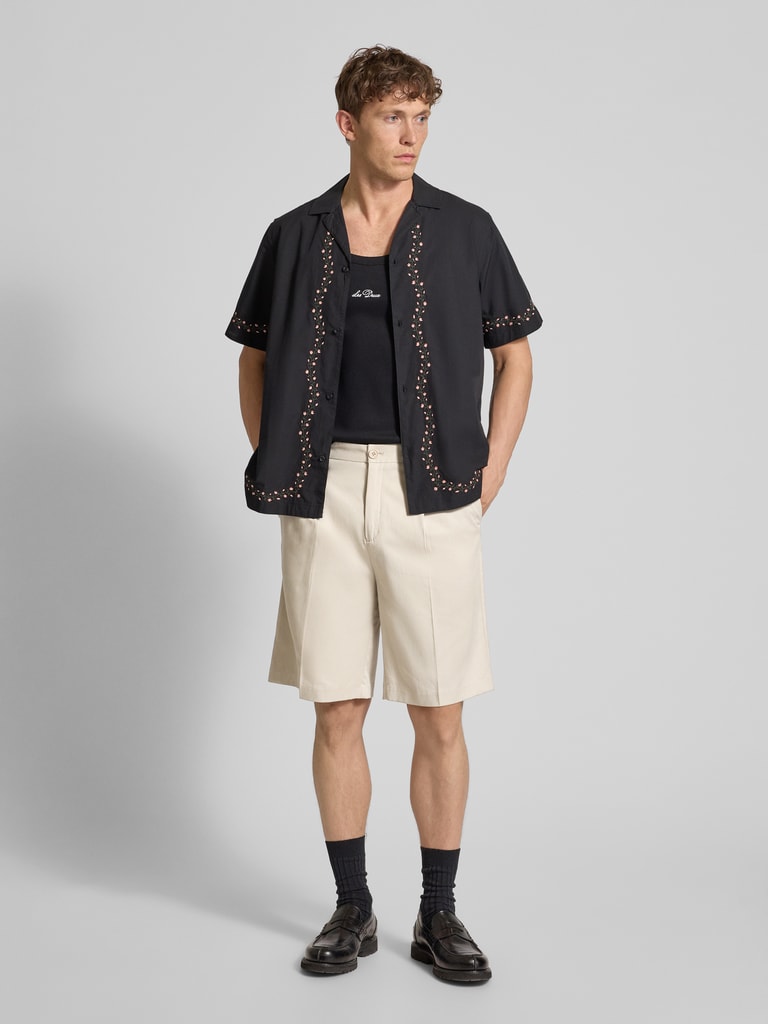 Les Deux Shorts mit Bügelfalten Modell 'Randall' (sand) online kaufen
