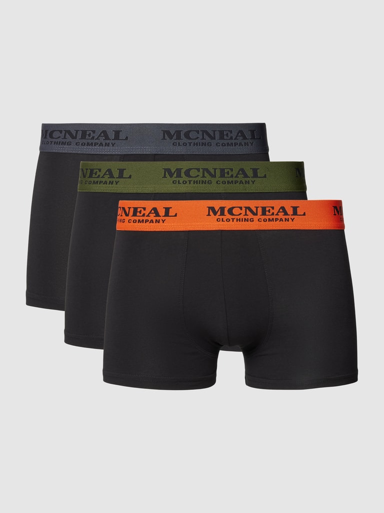 MCNEAL Trunks mit elastischem Logo-Bund im 3er-Pack (black) online kaufen