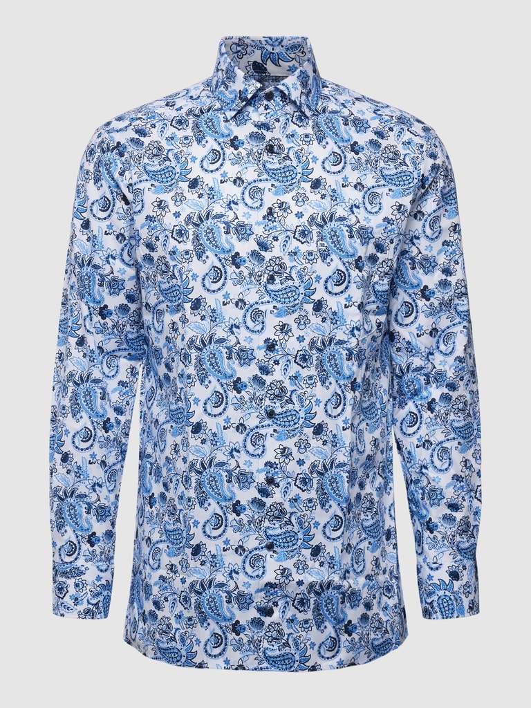 OLYMP Modern Fit Business-Hemd mit Paisley-Muster (weiss) online kaufen