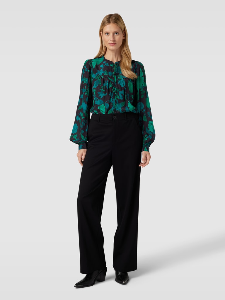 Kup online FABIENNE CHAPOT Bluzka z kwiatowym wzorem model ‘Resa’ (zielony)