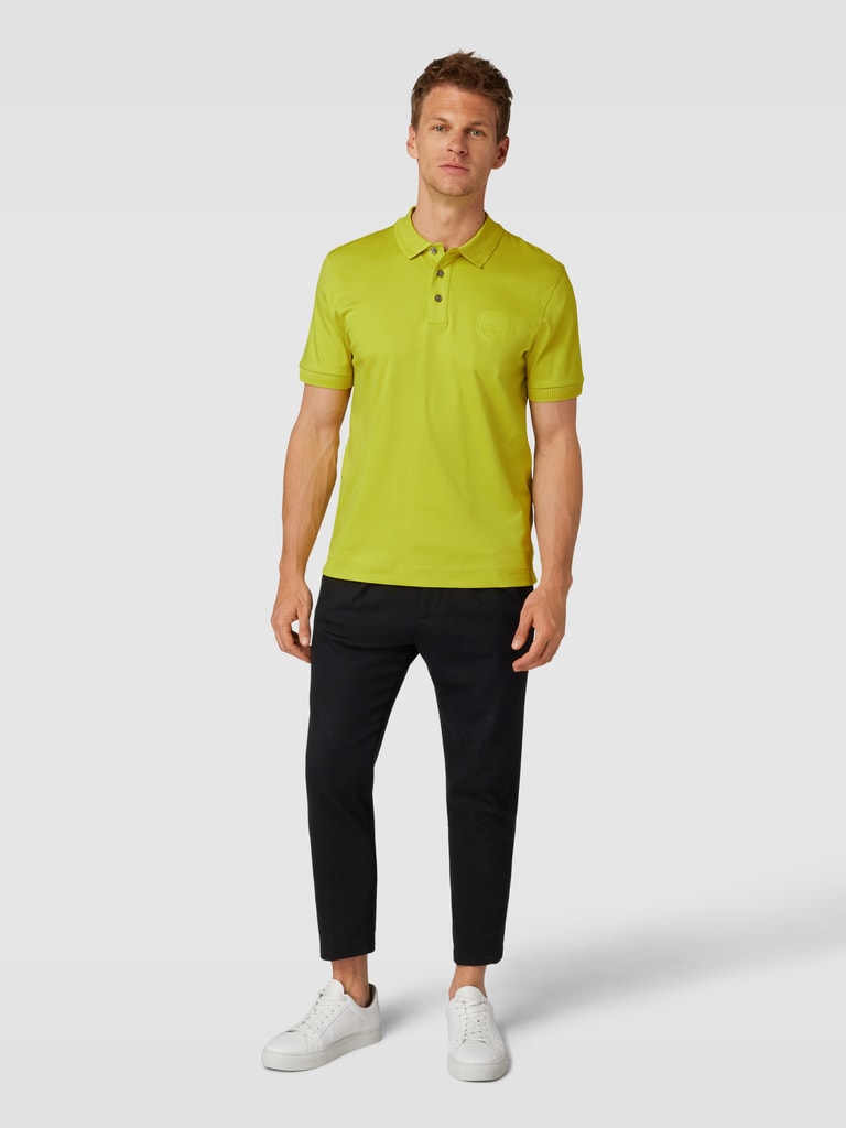 BOSS Poloshirt aus Baumwolle - Porsche X Boss Collection (hellgruen ...
