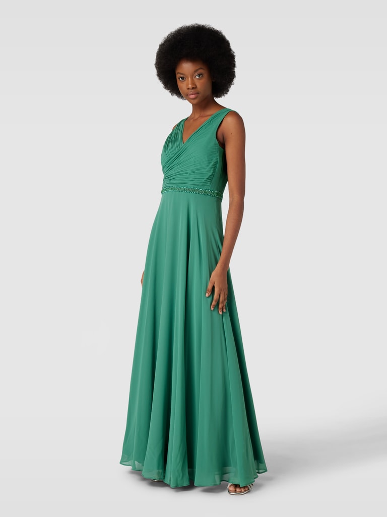 Vera Mont Abendkleid in Wickel-Optik (gruen) online kaufen