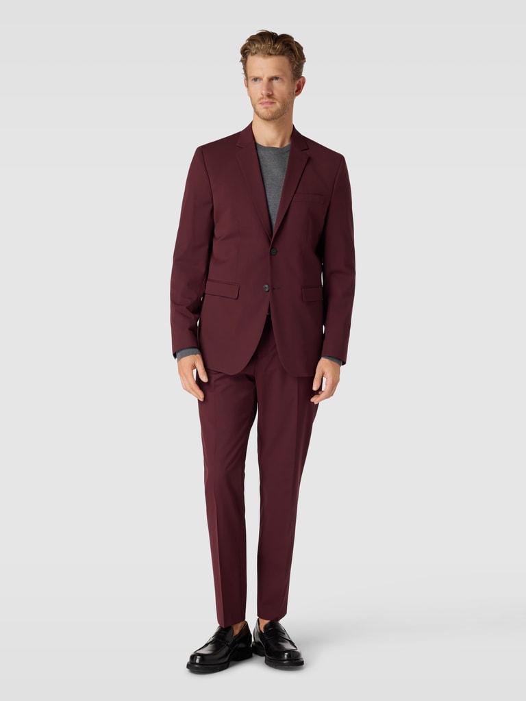 SELECTED HOMME Sakko mit Brustleistentasche Modell 'LIAM' (bordeaux ...