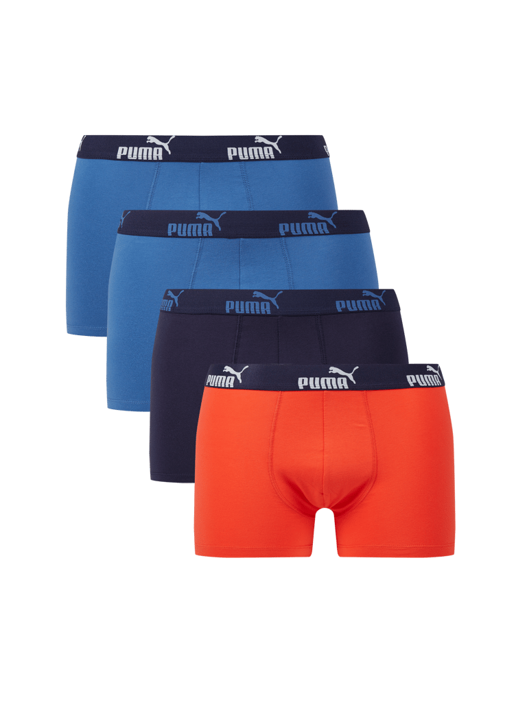Puma Trunks Mit Stretch Anteil Im 4er Pack Marine Online Kaufen