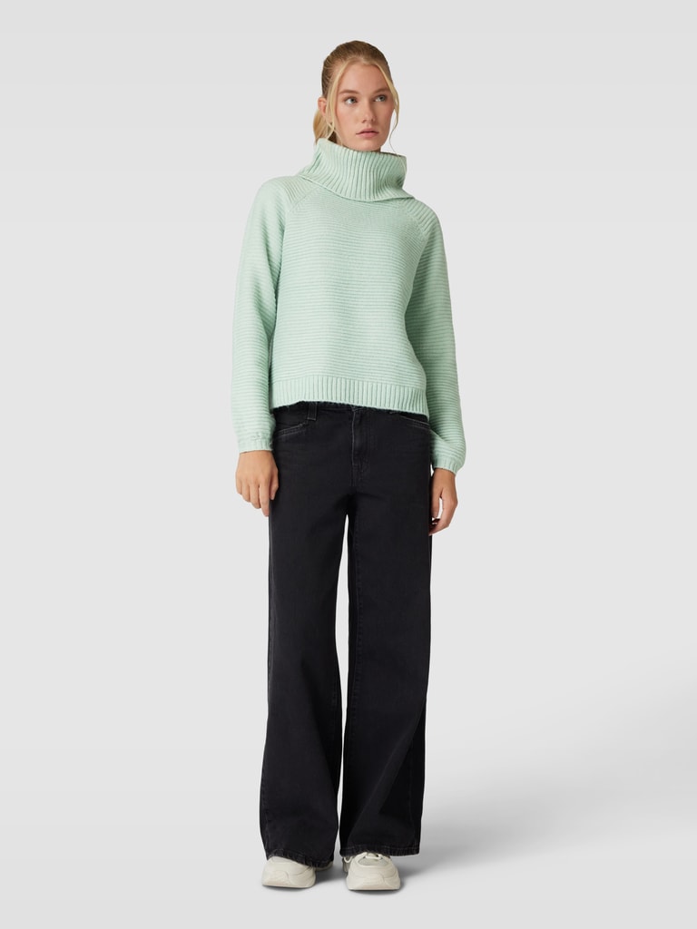 Only Rollkragenpullover mit Strukturmuster Modell 'ALLIE LIFE' (mint ...