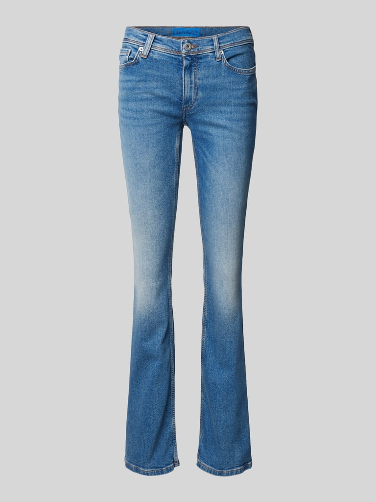 Hugo Blue Slim fit jeans in 5-pocketmodel, model 'Getti' in jeansblauw ...