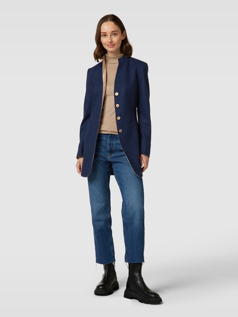 WHITE LABEL Blazer mit Stehkragen (marine) online kaufen