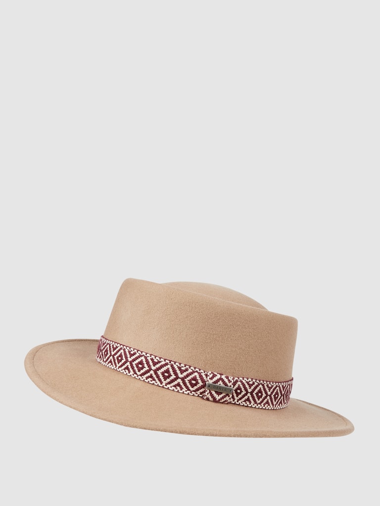 Kup online Barts Fedora z filcu wełnianego model ‘Fawne’ (beżowy) Kup online Barts Fedora z filcu wełnianego model ‘Fawne’ (beżowy)