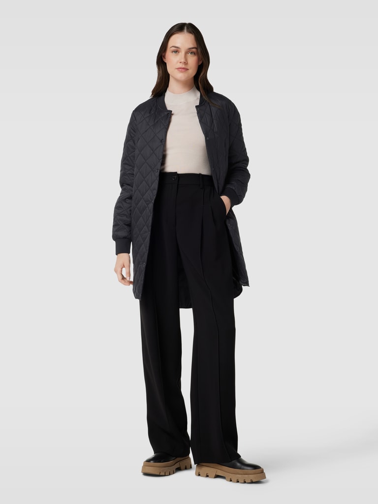 Vero Moda Gewatteerd jack met opstaande kraag, model 'HAYLE' in zwart ...