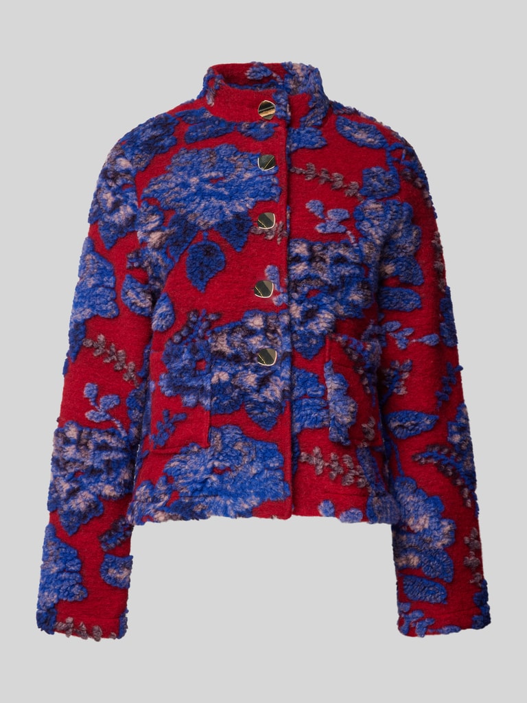 Rich & Royal Jacke mit Strukturmuster (bordeaux) online kaufen