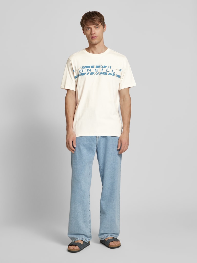 ONeill T-Shirt mit Label-Print (offwhite) online kaufen