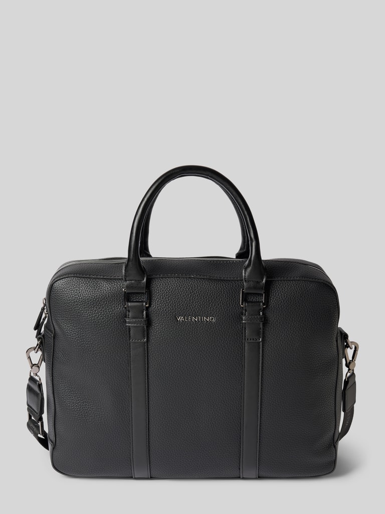 Kup online VALENTINO BAGS Torebka z aplikacją z logo model ‘Efeo’ (czarny)