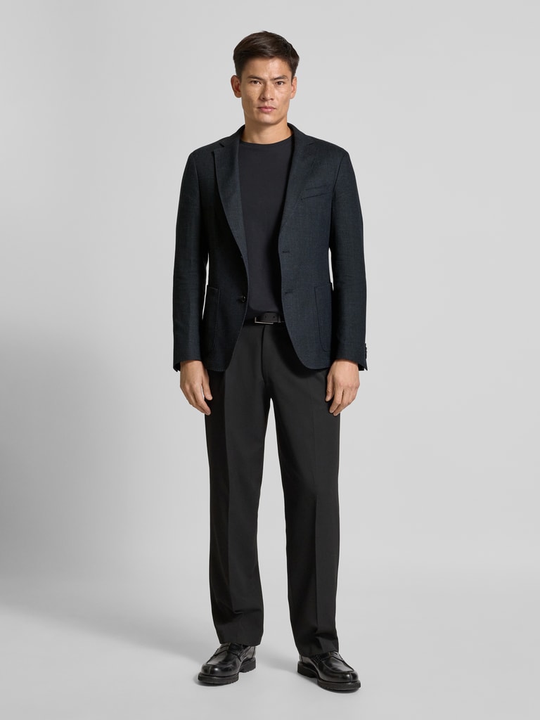 BOSS Sakko mit Leinen-Anteil Modell 'Hanry' (marine) online kaufen