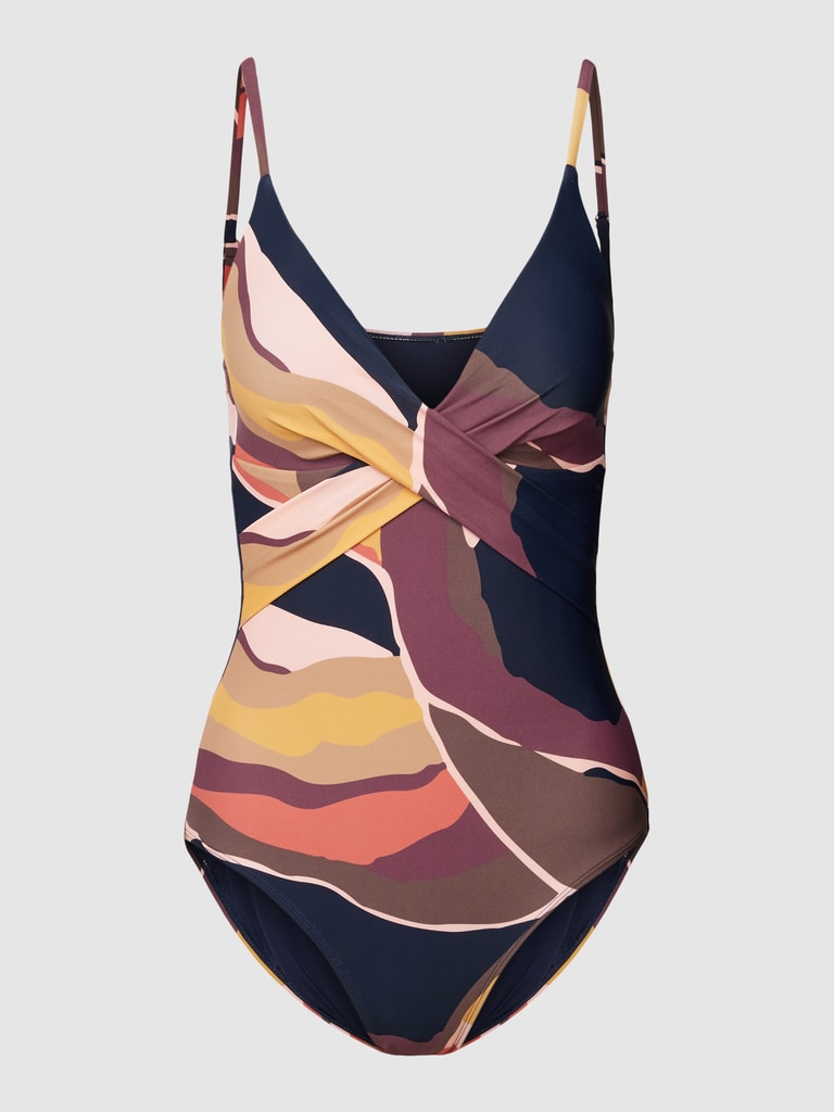 Kup online Barts Kostium kąpielowy z głębokim dekoltem w serek model ...