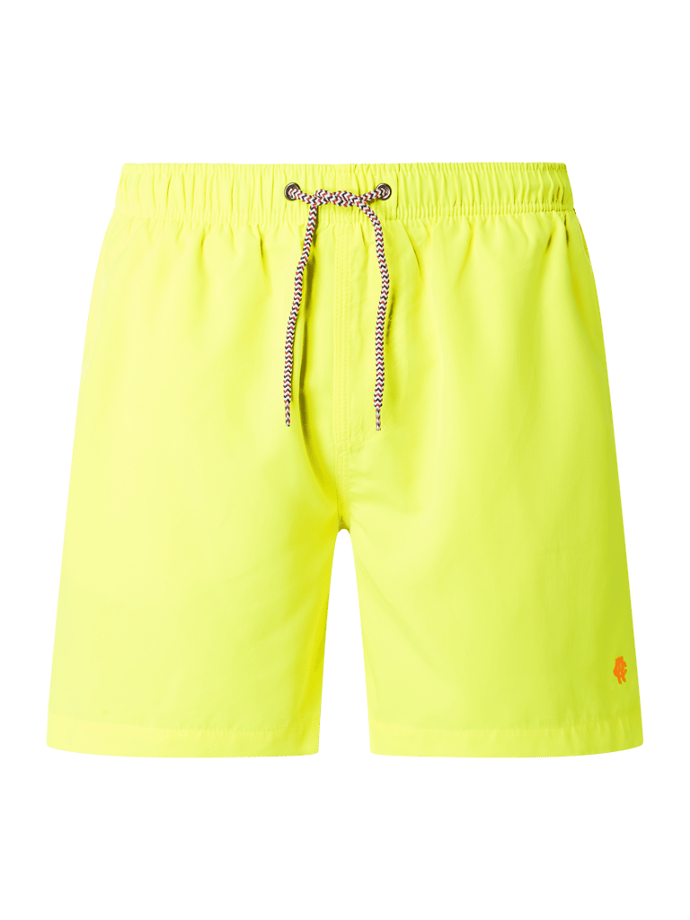 MCNEAL Zwembroek met meshvoering, model 'Gerwin' in neongeel gemêleerd ...